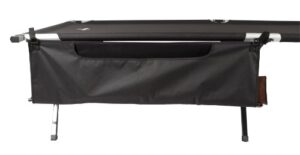 teton sports cot gun sleeve; secure storage for your rifle or shotgun; perfect companion to the teton sports camping cots; finally, a cot organizer for your gun; a hunter’s must have