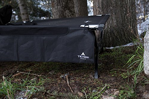 TETON Sports Cot Gun Sleeve; Secure Storage for your Rifle or Shotgun; Perfect Companion to the TETON Sports Camping Cots; Finally, a Cot Organizer for Your Gun; A Hunter’s Must Have