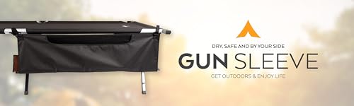 TETON Sports Cot Gun Sleeve; Secure Storage for your Rifle or Shotgun; Perfect Companion to the TETON Sports Camping Cots; Finally, a Cot Organizer for Your Gun; A Hunter’s Must Have