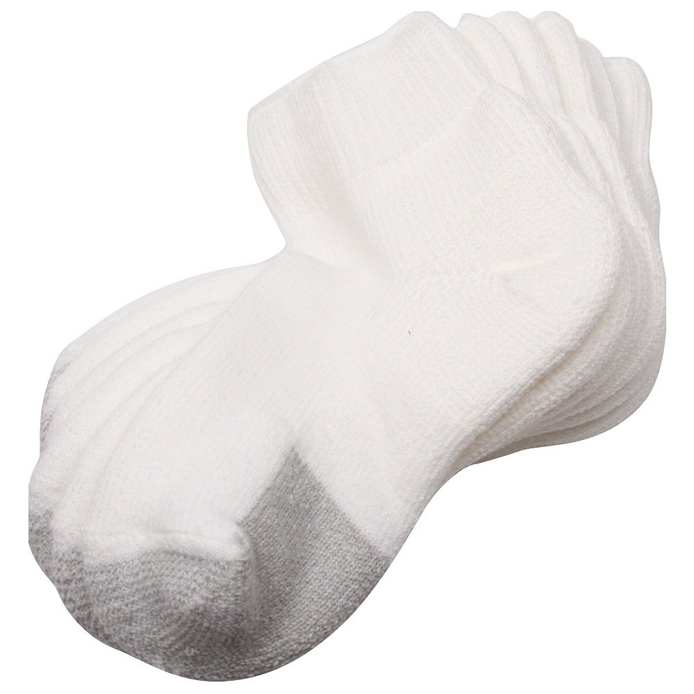 thorlos womens Tmx Max Cushion Ankle Tennis Socks, White (3 Pairs), Medium US