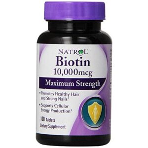 natrol biotin max 10000mcg