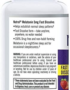 Natrol Melatonin 5mg Fst Dslv