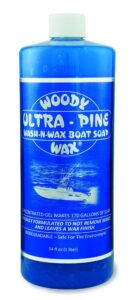 woody wax boat soap ultra pine 34 oz