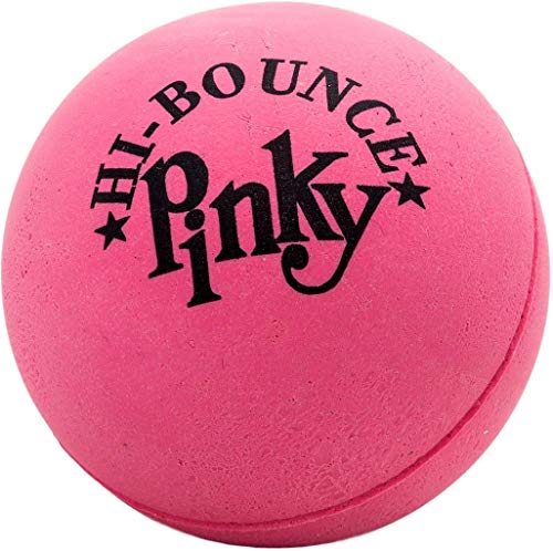 JA-RU Hi-Bounce Pinky Ball (1 Pack) Rubber-Handball Bouncy Balls for Kids. Small Pink Stress Ball. Indoor & Outdoor Sport Party Favors. Bouncing Throwing Play Therapy. 976-1E