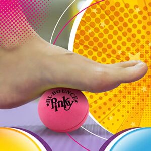 JA-RU Hi-Bounce Pinky Ball (1 Pack) Rubber-Handball Bouncy Balls for Kids. Small Pink Stress Ball. Indoor & Outdoor Sport Party Favors. Bouncing Throwing Play Therapy. 976-1E