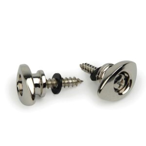 d'addario accessories elliptical end pins, chrome