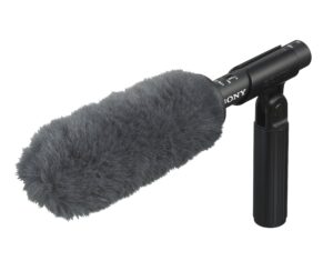 sony ecmvg1 shotgun microphone, black