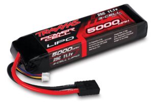 traxxas 2872 lipo 3s 11.1v 5000mah 25c battery