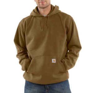 carharttmensloose fit midweight sweatshirtbrown bootsmall