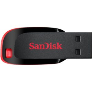 sandisk 32gb cruzer blade usb 2.0 flash drive- sdcz50-032g-b35, black