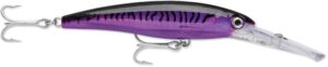 rapala x-rap magnum 30 fishing lure, 6.25-inch, purple mackerel