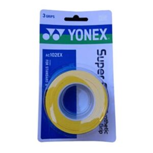 yonex super grap overgrip 30 pack yellow