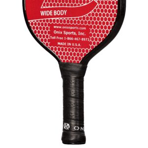 Onix Composite Z5 Pickleball Paddle, Red