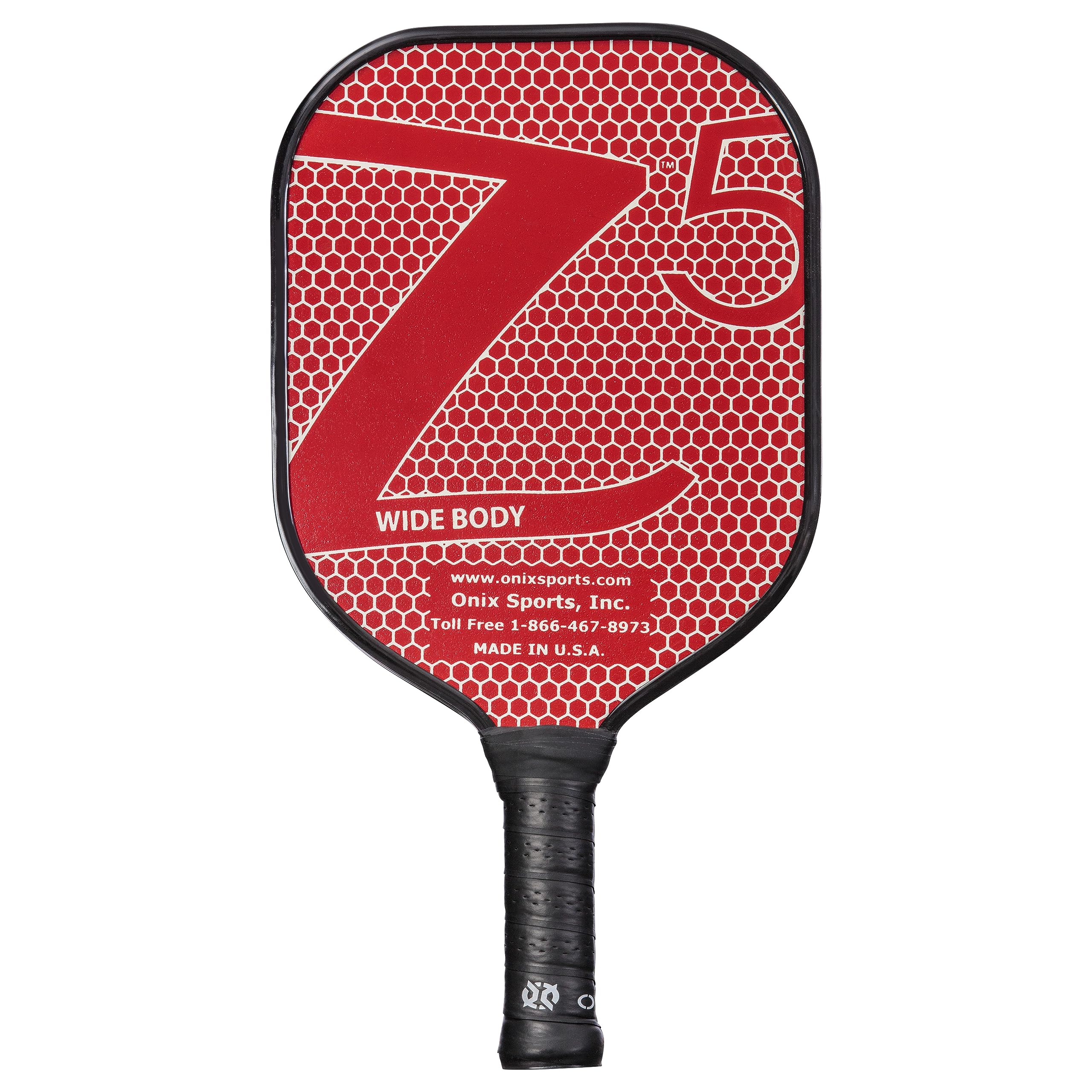 Onix Composite Z5 Pickleball Paddle, Red