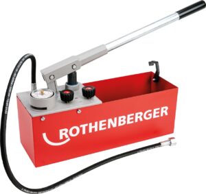 rothenberger 60200 rp50-s test pump, max pressure 60 bar/860 psi