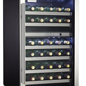 Danby Designer 38-Bottle Dual Temperature Zone LED Freestanding Wine Cooler