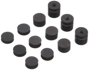 jim dunlop ecb124 3 x 4 mm grommets - 12 set