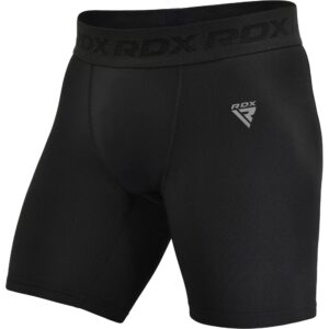 rdx mma thermal compression shorts base layer men's , black, xl