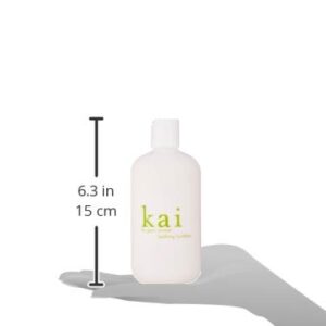 kai Bathing Bubbles, 12 Fl Oz., bubble bath rich in argan oil, scented with our signature gardenia wrapped in white exotics, vegan, cruelty free, made in The USA,