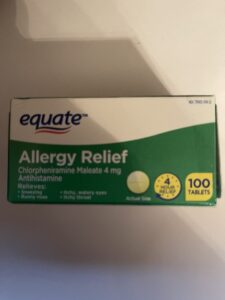 equate: chlortabs tablets antihistamine, 100 ct