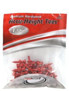 proactive sports 1 1/4-inch accu-height tees (35/package)