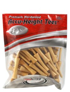 proactive sports 3 1/4-inch accu-height tees (40/package)