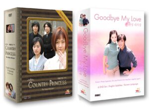 korean tv drama 2-pack (ya entertainment): country princess + goodbye my love