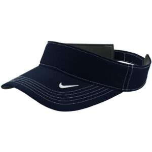 nike mens golf dri-fit swoosh visor, navy