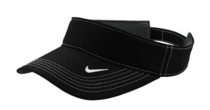 nike mens golf dri-fit swoosh visor, black