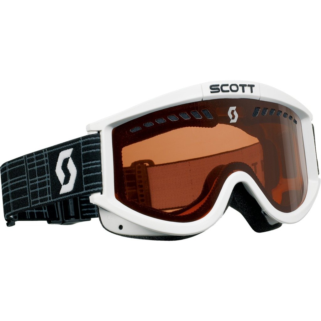 Scott Heli Over The Glasses (OTG) Goggle NL-40 Lens (White Frame) (White)