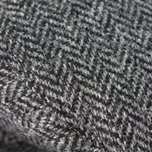 Flat Cap for Men Made in Ireland Irish Hat Flat Cap 100% Irish Wool Gray L