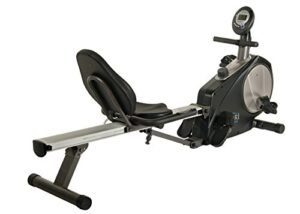 avari conversion ii rower/recumbent bike, black - smart workout app, no subscription required - rowing machine and stationary exercise bike