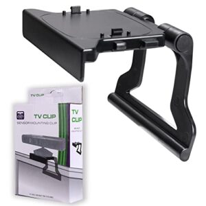 jinhezo jinhezo-cs-370 for xbox 360 kinect sensor mounting clip tv mounting clip black 1pcs