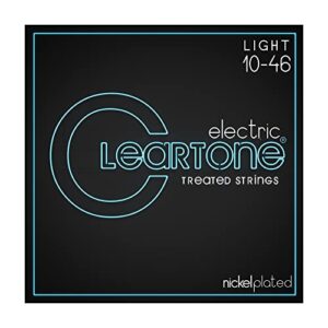 cleartone electric guitar strings (light 10-46)