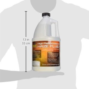 Chauvet DJ Hurricane 1 Gallon HFG Water Based Unscented, Nonpoisonous and Non Flammable High Performance Smoke Fog Haze Machine Fluid