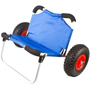 apex legends kc-dolly-seat personal watercraft dolly (kayak/canoe cart & chair) blue