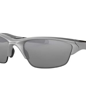 Oakley Men's Oo9153 Half Jacket 2.0 Low Bridge Fit Rectangular Sunglasses, Silver/Slate Iridium, 62 mm