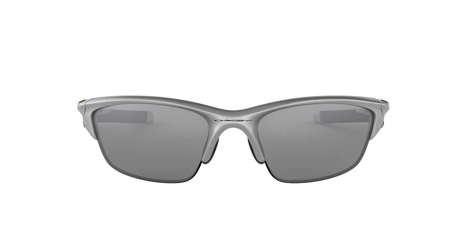 Oakley Men's Oo9153 Half Jacket 2.0 Low Bridge Fit Rectangular Sunglasses, Silver/Slate Iridium, 62 mm