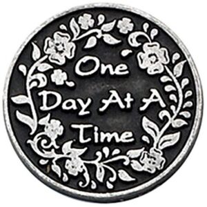 cathedral art (pt174 (abbey & ca gift) one day/serenity pocket token, 1-inch, multicolor