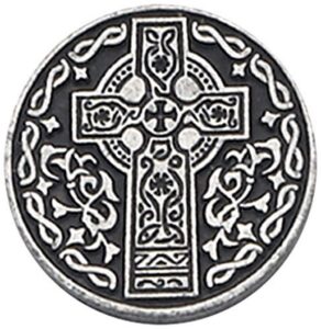 cathedral art (abbey & ca gift irish blessing pocket token, 1-inch, a2, pewter