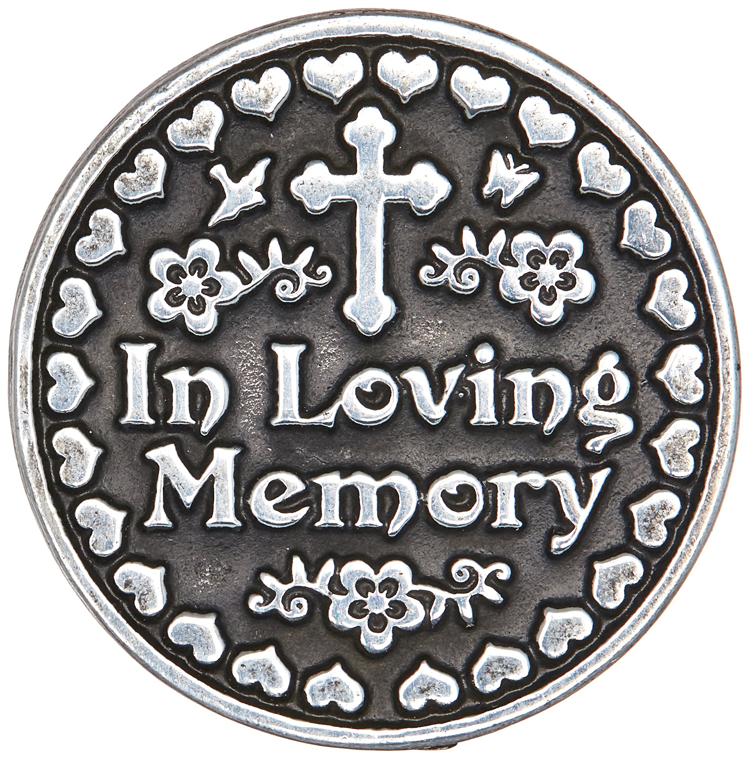 Cathedral Art, Silver (Abbey & CA Gift) Loving Memory Pocket Token, 1-Inch