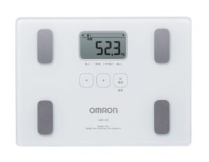 omron karada scan body composition & scale | hbf-212 white (japanese import)