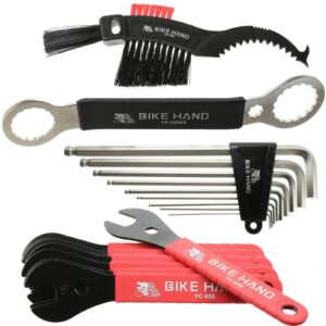 BikeHand 37pcs Bike Bicycle Repair Tool Kit with Torque Wrench - Quality Tools Kit Set for Mountain Bike Road Bike Maintenance in a Neat Storage Case