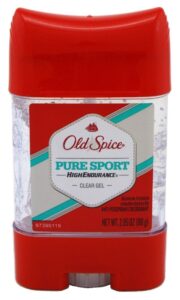 old spice deodorant 2.85 ounce pure sport clear gel (84ml) (2 pack)