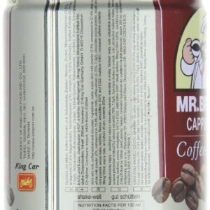 Mr. Brown Iced Coffee, Cappuccino, 8.12 Fl Oz (Pack of 24)