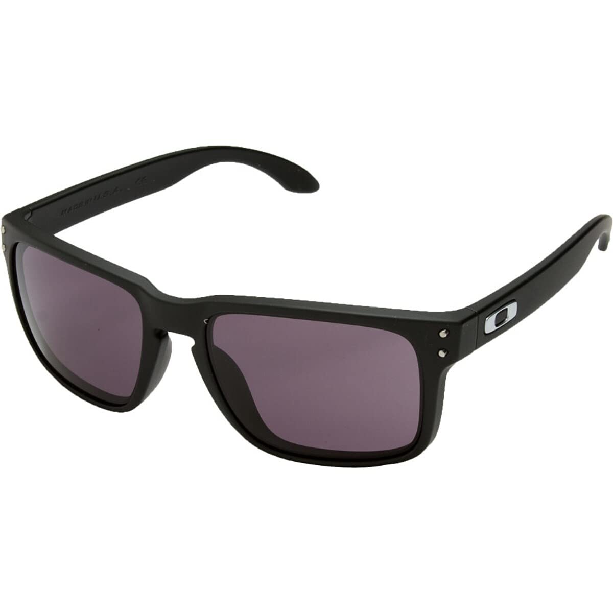 Oakley Holbrook Sunglasses Matte Black/Warm Grey, One Size