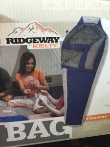 ridgeway by kelty 0 degree mummy sleeping bag