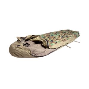 mil-tec trilam sleeping bag cover, woodland camo, 89 x 34, 14115020