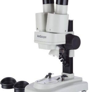 AmScope Kids SE100ZZ-LED Portable LED Stereo Microscope with 20X and 50X Magnifications