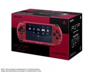 psp "playstation portable" value pack red / black (pspj-30026) (japan import)